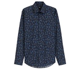 BOSS Button Up Shirt 'JOE' male Blue size 42
