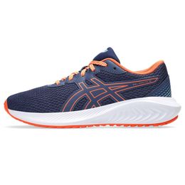 asics Laufschuh Jungen Größe 35 navy / orange