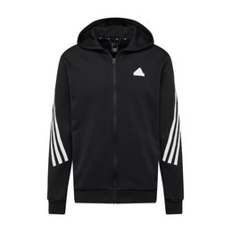 adidas Sportswear Athletic Zip-Up Hoodie 'Future Icons' male Black size L