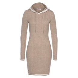 Kangaroos Knitted dress female Beige size 44