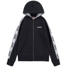Levi's Kids Sweatjacke Jungen Größe 140 schwarz / weiß