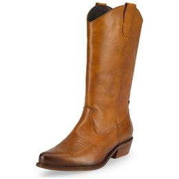 Felmini Wide Fit Cowboy Boots female Brown size 38