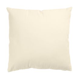 Bilderwelten Dekokissen Kissenbezug beige Unifarben - Kaschmir - Bett Couch Sofakissen Bezug & F&uuml;llung in 40x40 50x50 60x60
