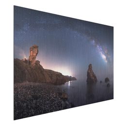 Bilderwelten Alu-Dibond Outdoor Bild Sea of galaxies