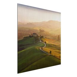 Bilderwelten Alu-Dibond Outdoor Bild Val d'Orcia
