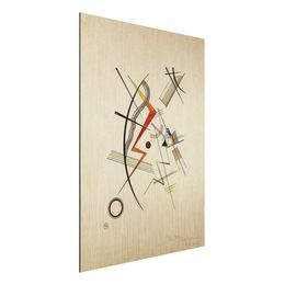 Bilderwelten Alu Dibond Outdoor Bild originell einzigartig Abstrakt wetterfest - Wassily Kandinsky - Jahresgabe - Deko Wohnzimmer Schlafzimmer