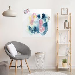 Bilderwelten Glasbild originell Abstrakt einzigartig Aquarell - Intrige II - Deko Wohnzimmer Schlafzimmer