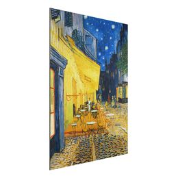 Bilderwelten Alu-Dibond Outdoor Bild Vincent van Gogh - Caf&eacute;-Terrasse in Arles
