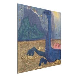 Alu-Dibond Kunstdruck Wassily Kandinsky - Mondnacht