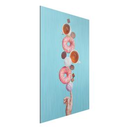 Bilderwelten Alu-Dibond Outdoor Bild Weekend Donuts