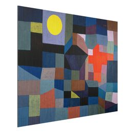 Bilderwelten Alu-Dibond Outdoor Bild Paul Klee - Feuer bei Vollmond