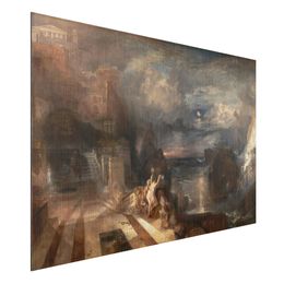 Bilderwelten Alu-Dibond Outdoor Bild William Turner - Heros und Leanders Abschied