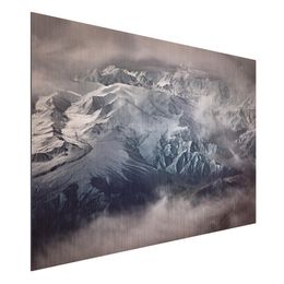 Alu-Dibond Natur & Landschaft Berge von Tibet