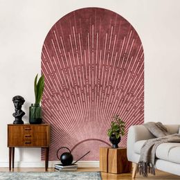 Bilderwelten Rundbogen Tapete Boho Japan Sonne