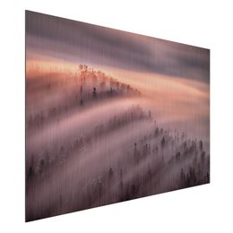 Bilderwelten Alu-Dibond Outdoor Bild Nebelflut