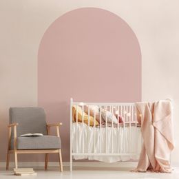 Bilderwelten Rundbogen Tapete Guava Juice - Schlafzimmer Wohnzimmer - hinterm Bett - halbrund rund - selbstklebend Fototapete