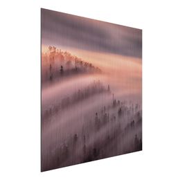 Bilderwelten Alu-Dibond Outdoor Bild Nebelflut