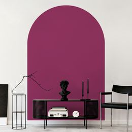 Bilderwelten Rundbogen Tapete Orchidee - Schlafzimmer Wohnzimmer - hinterm Bett - halbrund rund - selbstklebend Fototapete