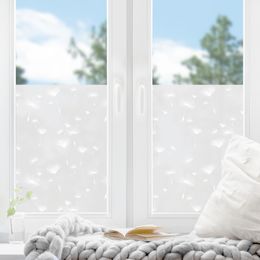 Bilderwelten Fensterfolie Fensterhaftfolie modern Sichtschutz einzigartig - Pusteblumen Light - Pusteblume Wohnzimmer Schlafzimmer Küche
