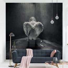 Bilderwelten Fototapete Portrait modern Wandtapete einzigartig - Busted - Erotik Wohnzimmer Schlafzimmer