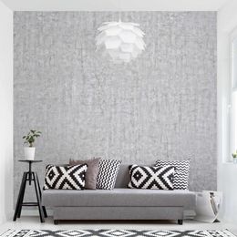 Bilderwelten Tapete - Fototapete Betontapete Betonoptik - Beton Cir&eacute; Tapete Betonoptik - selbstklebende Tapeten grau - Schlafzimmer Wohnzimmer
