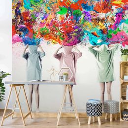 Bilderwelten Fototapete originell modern Wandtapete einzigartig - Brain Explosions - Deko Wohnzimmer Schlafzimmer