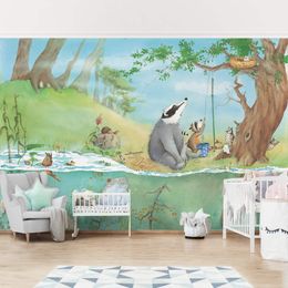 Bilderwelten Fototapete Wassili Waschb&auml;r - Ein Fahrstuhl f&uuml;r Elsa