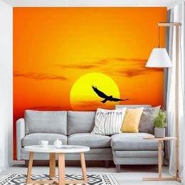 Bilderwelten Fototapete Strand modern Wandtapete einzigartig - Fabulous Sunset - Landschaft Wohnzimmer Schlafzimmer