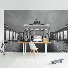 Bilderwelten Fototapete Erleuchtetes Brandenburger Tor II