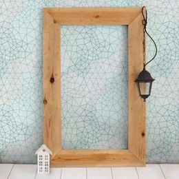 Bilderwelten Fototapete Vliestapete modern Wandtapete einzigartig - Feines Spinnennetz - Deko Wohnzimmer Schlafzimmer