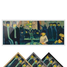 Bilderwelten Bild mit Rahmen - Panorama Emile Bernard - Das Tabarin oder Kabarett in Paris