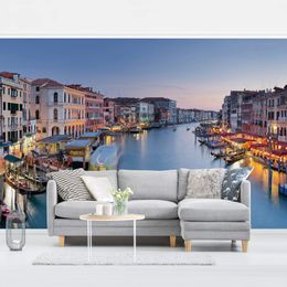 Bilderwelten Fototapete Abendstimmung auf Canal Grande in Venedig