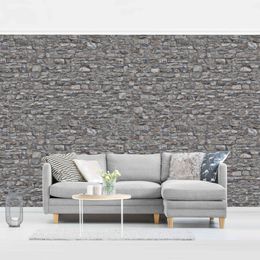 Bilderwelten Fototapete Naturstein Tapete Alte Steinmauer