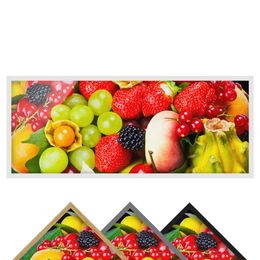 Bilderwelten Bild mit Rahmen Kulinarisch einzigartig Motiv inkl. Rahmung - Fruit Basket - Deko K&uuml;che