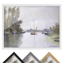 Kunstdruck mit Rahmen Claude Monet - Argenteuil