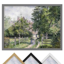 Bilderwelten Bild mit Rahmen - Querformat Camille Pissarro - Saint-Martin