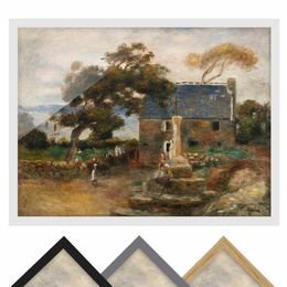 Bilderwelten Bild mit Rahmen originell einzigartig modern inkl. Rahmung - Auguste Renoir - Treboul - Deko Wohnzimmer Schlafzimmer