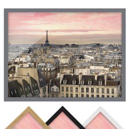 Bilderwelten Bild mit Rahmen - Querformat Paris hautnah