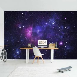 Bilderwelten Fototapete Himmel modern Wandtapete bunt - Galaxie - Himmel Jugendzimmer