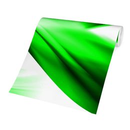 Bilderwelten Fototapete Vliestapete Abstrakt Wandtapete einzigartig - Green Element - Deko Wohnzimmer Schlafzimmer