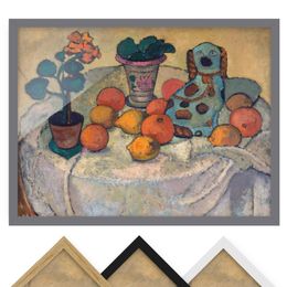 Bilderwelten Bild mit Rahmen - Querformat Paula Modersohn-Becker - Stillleben mit Orangen