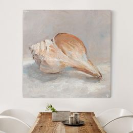 Bilderwelten Leinwandbild - Quadrat Muschel-Studie III