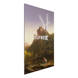 Bilderwelten Alu-Dibond Outdoor Bild Gem&auml;lde Hollywood