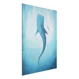 Bilderwelten Alu-Dibond Outdoor Bild Der Walhai