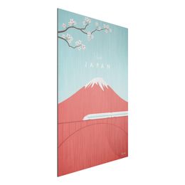 Bilderwelten Alu-Dibond Outdoor Bild Reiseposter - Japan
