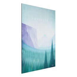 Bilderwelten Alu-Dibond Outdoor Bild Reiseposter - Yosemite Park