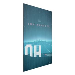 Bilderwelten Alu-Dibond Outdoor Bild Reiseposter - Los Angeles