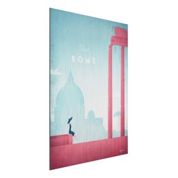 Bilderwelten Alu-Dibond Outdoor Bild Reiseposter - Rom