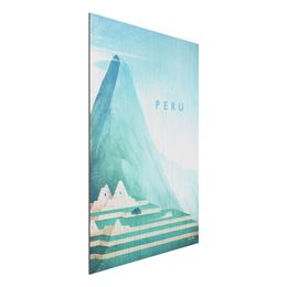 Bilderwelten Alu-Dibond Outdoor Bild Reiseposter - Peru