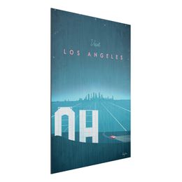 Bilderwelten Alu-Dibond Outdoor Bild Reiseposter - Los Angeles